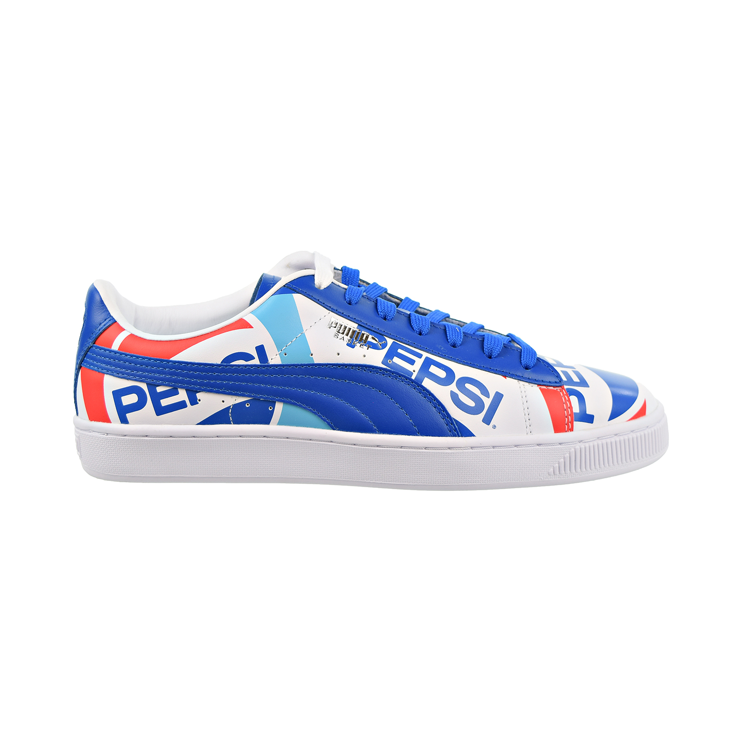 Puma Basket X Pepsi Mens Shoes Clean Blue/Puma White 368345-01