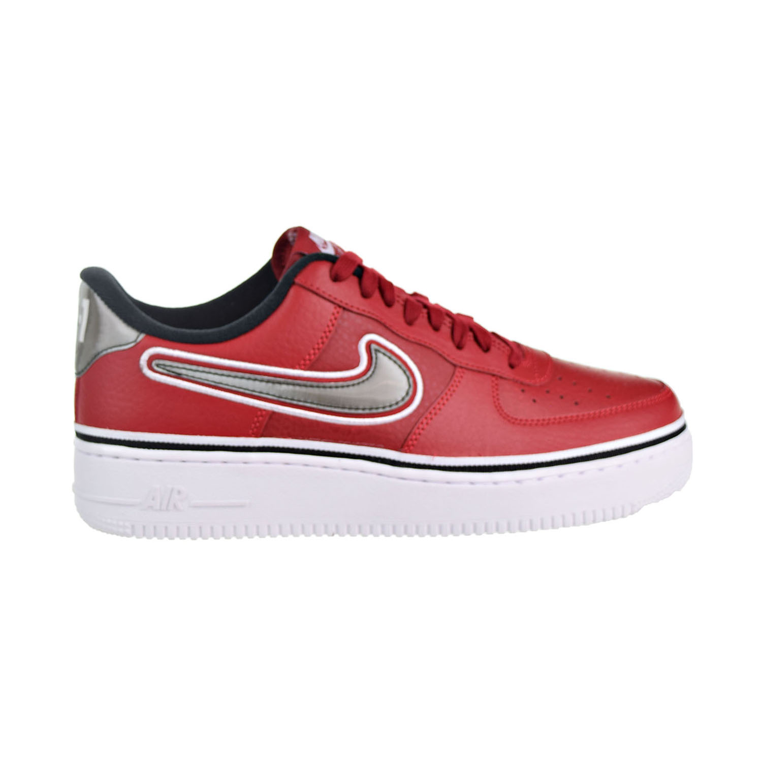 Nike Air Force 1 '07 LV8 Sport NBA Men's Shoes Varsity Red/Black/White ...