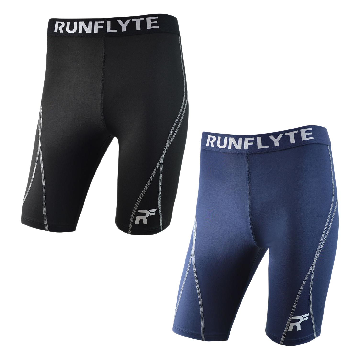 RunFlyte Men's Flyte Compression Training Shorts Running Tights ...